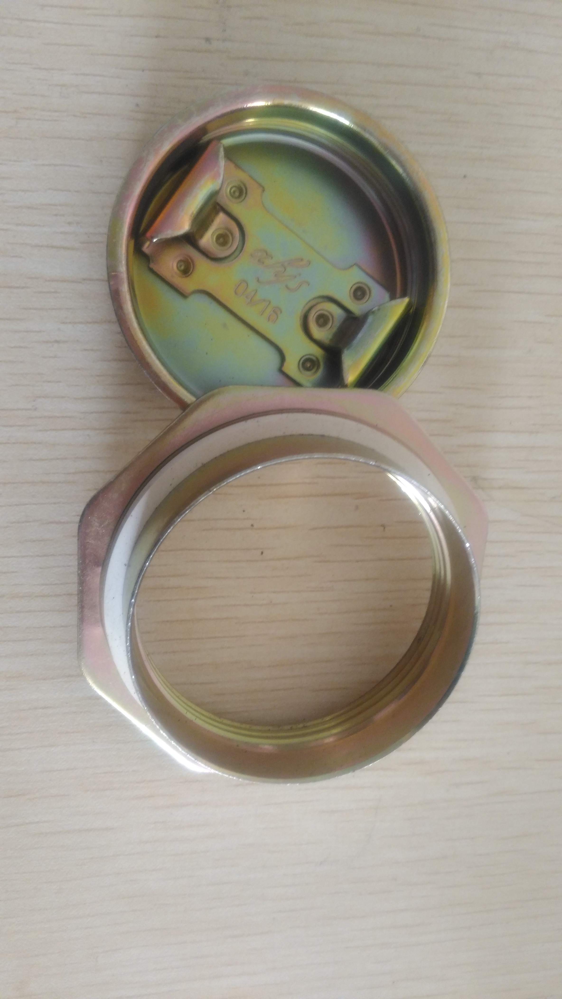 Cap seal stamping metal parts, Vat antitheft, vat lid, va, OEM orders ...